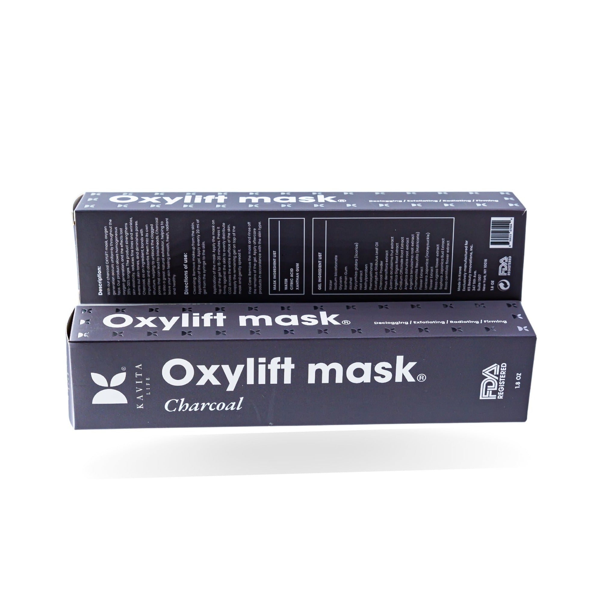 Charcoal OXYLIFT Mask – Kavita Life US